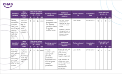FREE Example Of A Completed Risk Assessment | CHAS